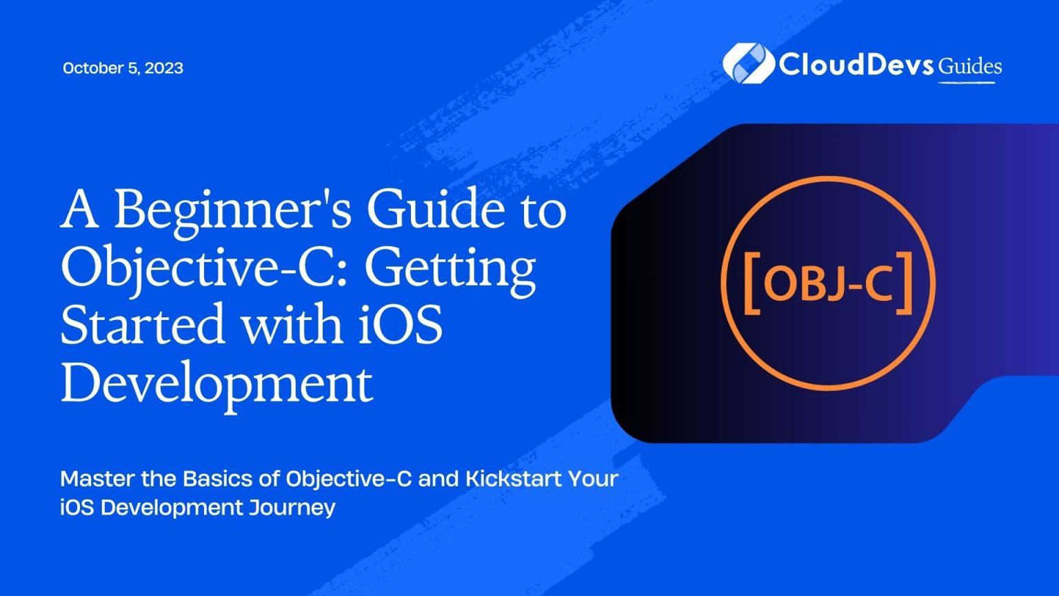 A Beginners Guide To Objective C Getting Started With Ios Development 9064