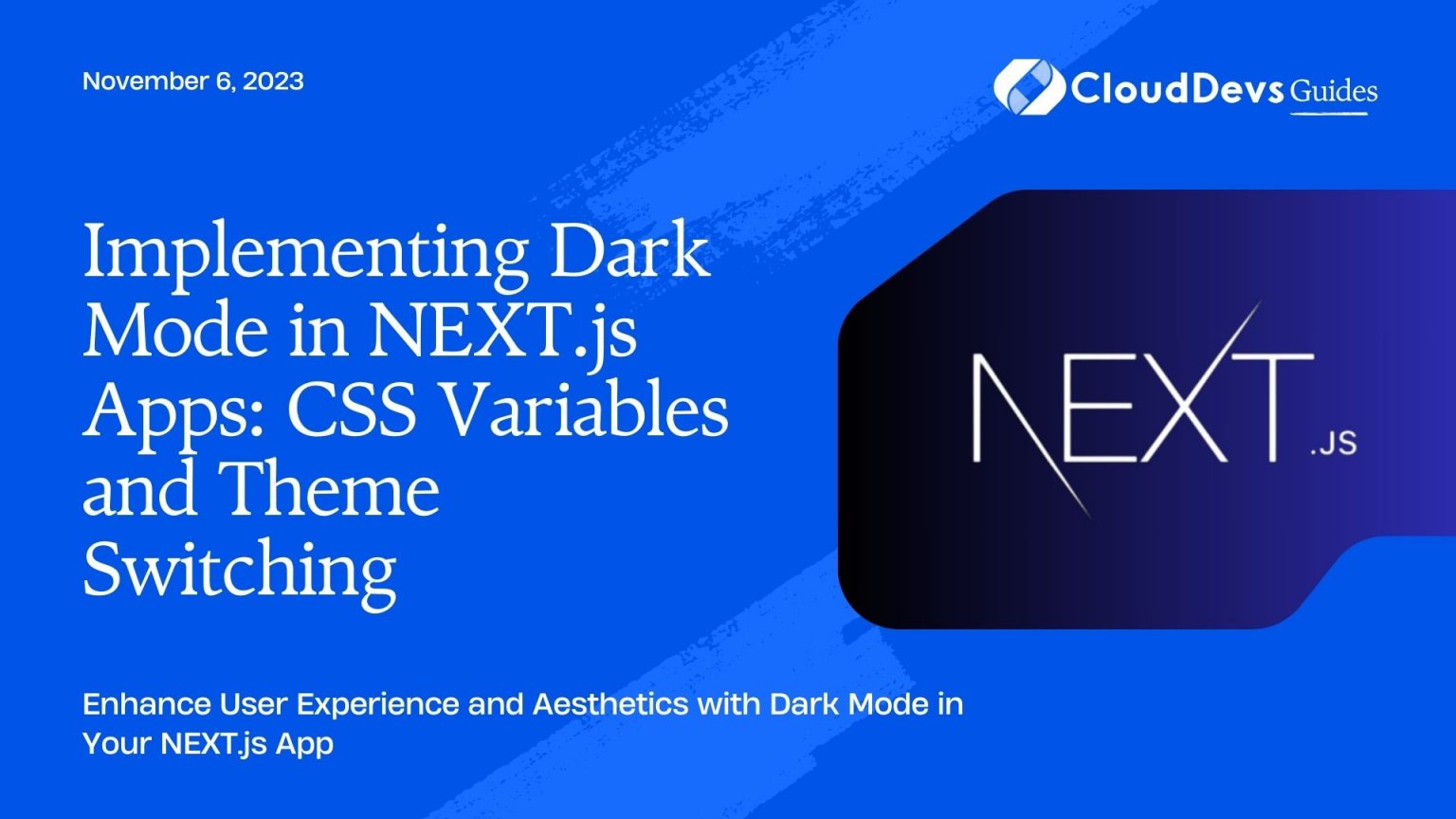Implementing Dark Mode In Nextjs Apps Css Variables And Theme Switching