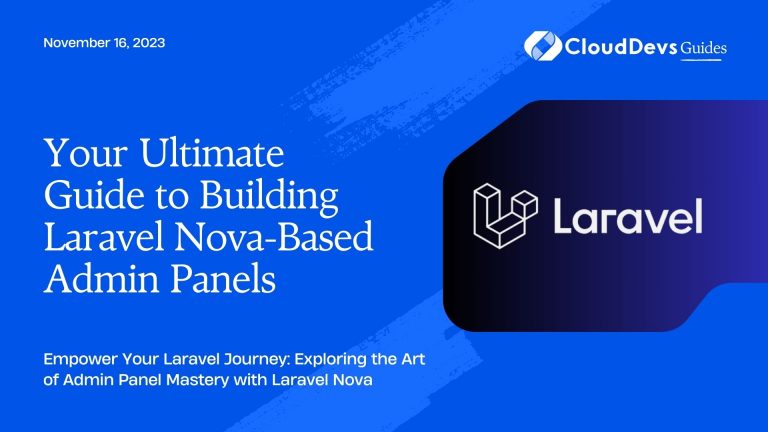 Bolstering Web Development with Laravel's Artisan Command-Line Interface