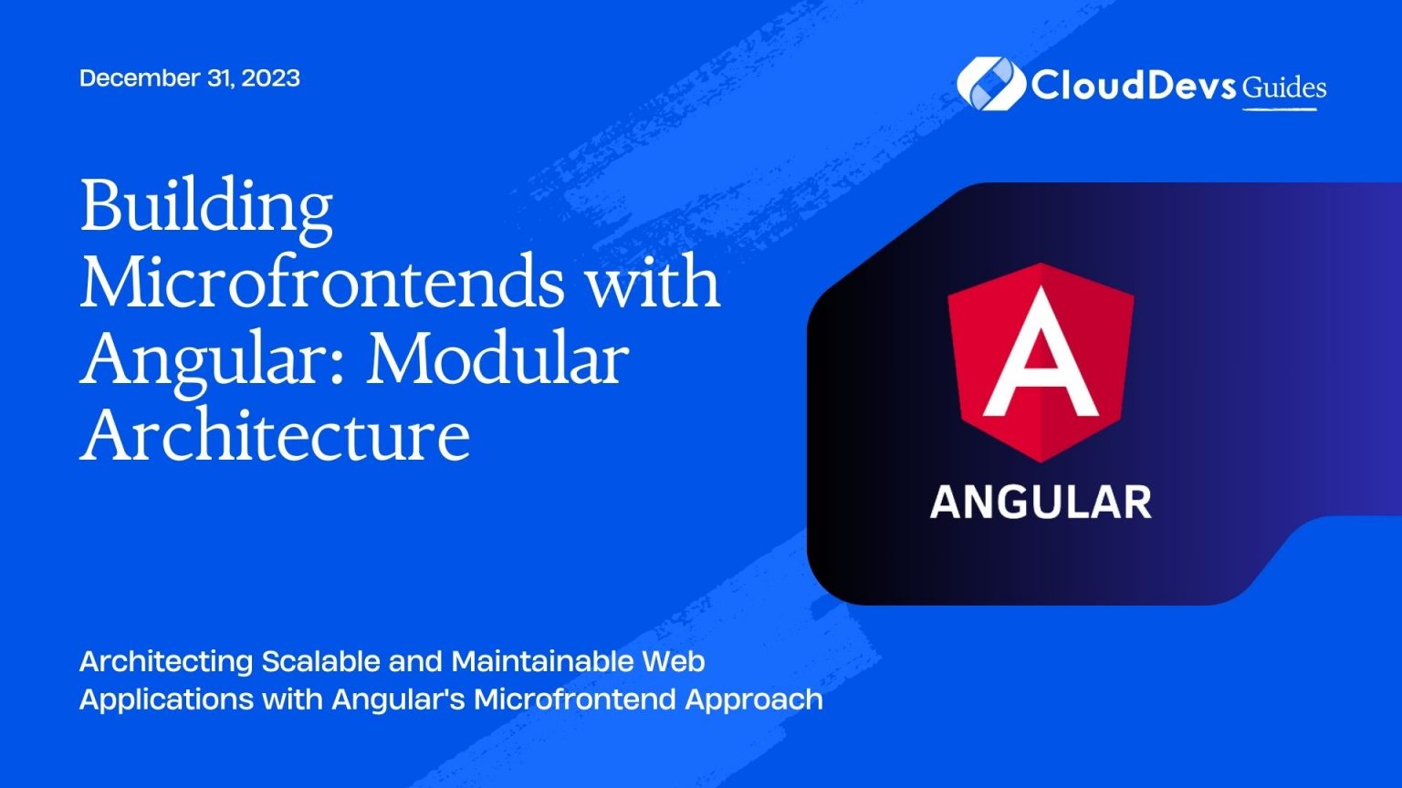 Building Microfrontends with Angular: Modular Architecture